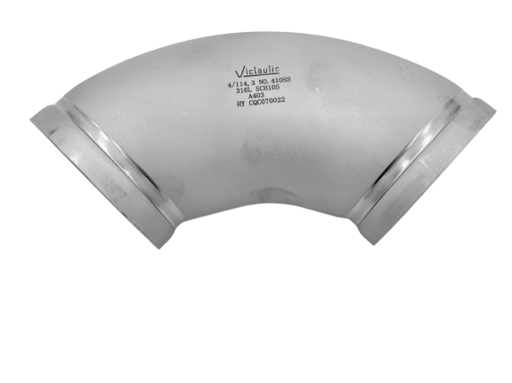 COUDE ROULE SOUDE VICTAULIC 90° S410 (OGS) | Arcus Inox